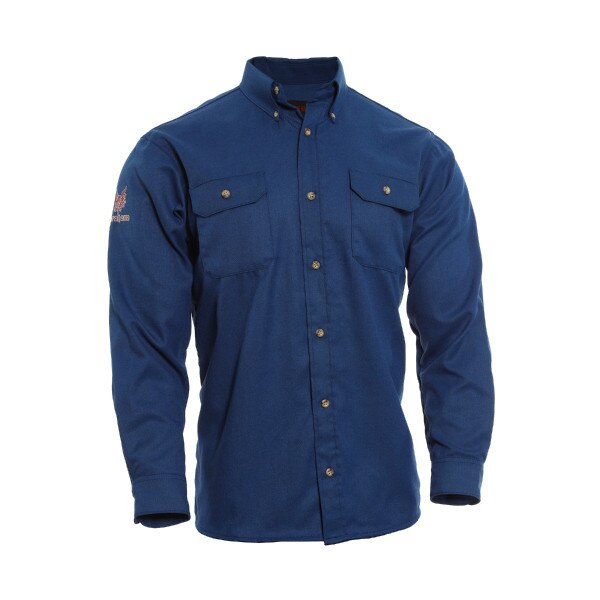DRIFIRE 8 Cal FR TECGEN Work Shirt in Royal Blue
