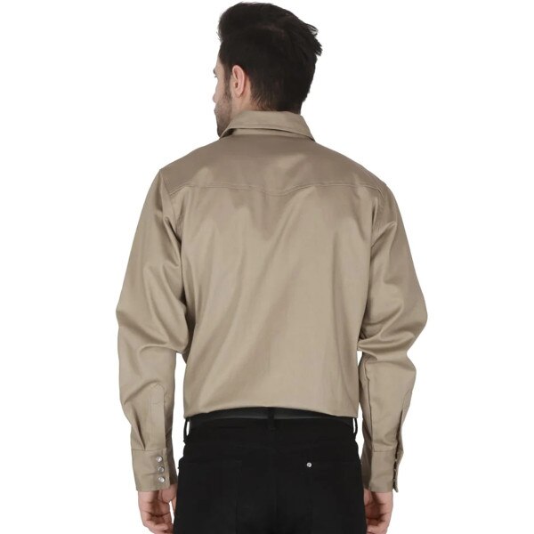 Forge FR Men's Solid Long Sleeve Work Shirt
