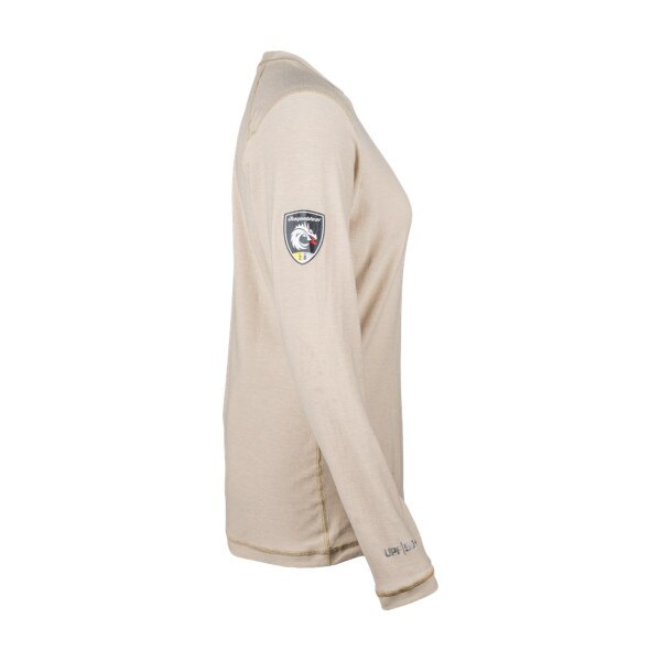 Women's Pro Dry Tech Long Sleeve FR Shirt in Khaki